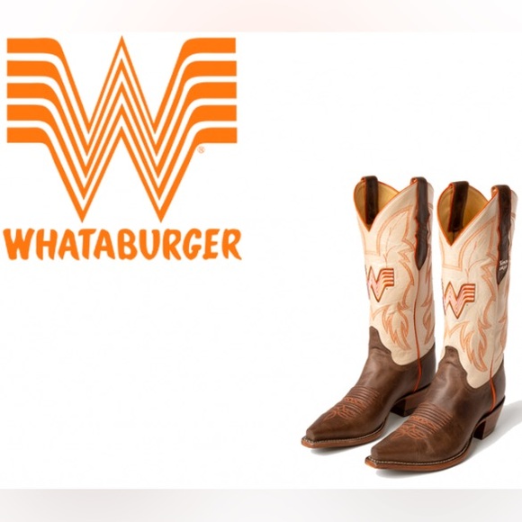 Justin Boots | Shoes | Justin Boots Ladies Whataburger Cowboy Boots New ...